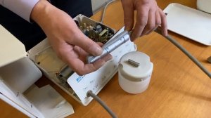 Основные узлы и детали педикюрных аппаратов с  распылением