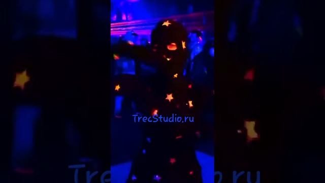 Сольное световое шоу в ультрафиолете - "Сон" или "Звездное" или "Неоновое" | "Trec Studio"