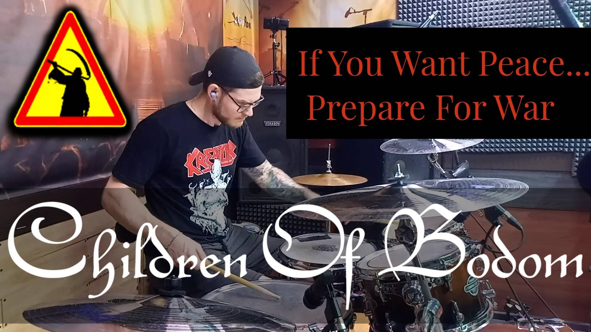 Children Of Bodom | If You Want Peace... Prepare For War | AR (drum cover)
