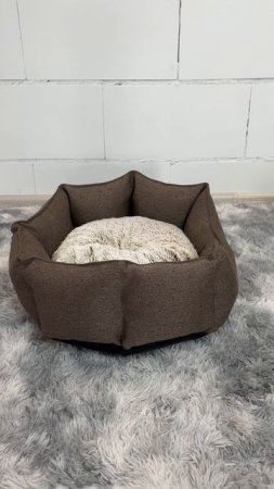 Лежанка ЛОФТ ЛАТТЕ КОРИЧНЕВЫЙ РОЯЛ Rich Breed