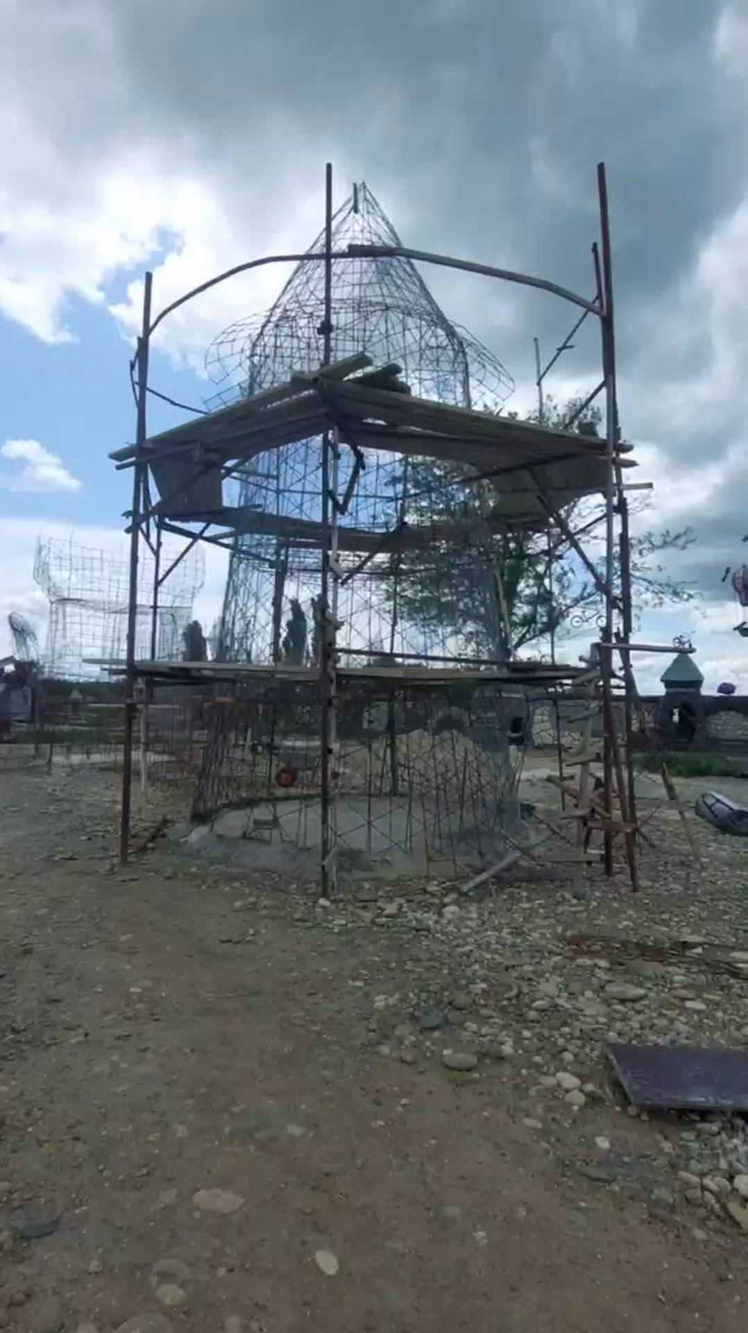 каркасы детского  городка песочницы качели эскизы
