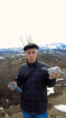 Начинаем тестирование DJI Mini 4Pro. Поздравление с НГ