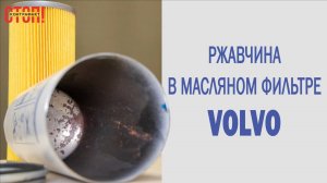 Поддельный масляный фильтр Volvo: вскрыли и нашли ржавчину!