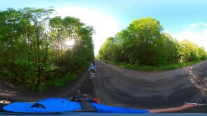 360 на велике по Архангельску. От Новодвинской крепости до причала 23его. 13.06.2025
