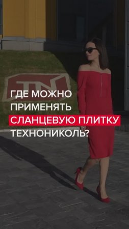 Где применяется сланцевая плитка ТЕХНОНИКОЛЬ?