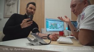 Денис Клявер в Северо-Западном центре диагностики и лечения аритмий