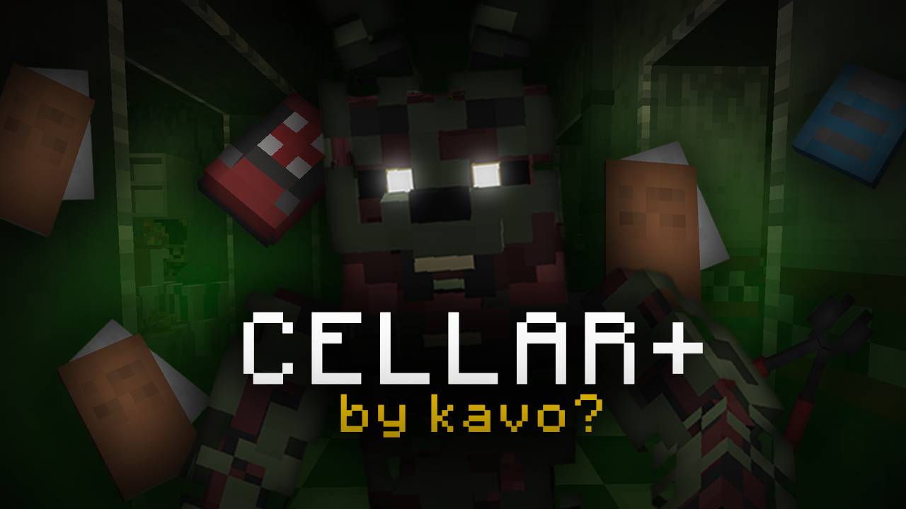 АНИМАТРОНИК ЗАЯЦ ХОЧЕТ меня УБИТЬ... | Celler+ by kavo прохождение | Хоррор майнкрафт Jaja Kok