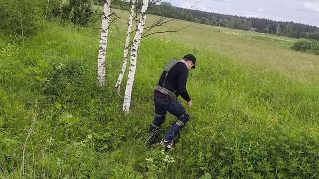 Тестовые пробы обновленного PG-25

#экзоскелет