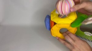 Развивающая мягкая игрушка для малышей  Butterfly cube, бренд Soft wood
