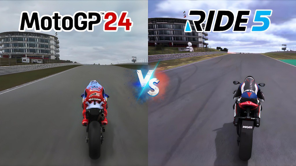 Сравнение RIDE 5 vs MotoGP24 (Какой же симулятор мотоциклиста лучше?)