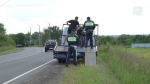 Уберечь от опасных неожиданностей. Инспекторы ГАИ провели акцию «Мотобезопасность»