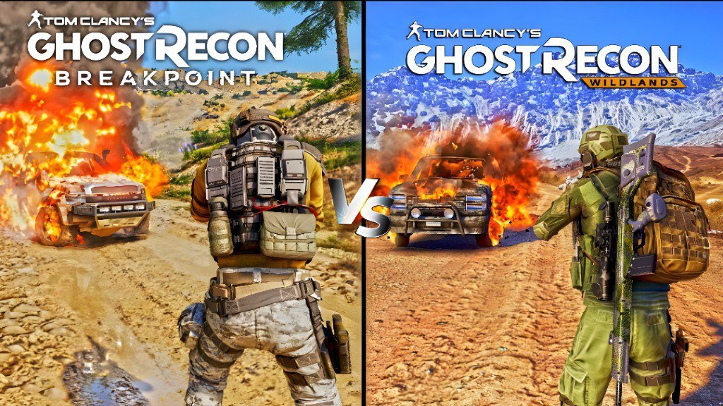 Сравнение Tom Clancy's Ghost Recon: Wildlands vs Breakpoint