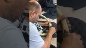 Подогрев на руле. В чем сложность перетяжки?