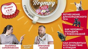 Меню для бойцовского пса, как поладить с робособакой, все о бёрдвотчинге и птицах //Поутру