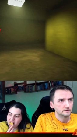 Escape the backrooms 46 приоткрытая дверь #horror #backrooms #mullRon