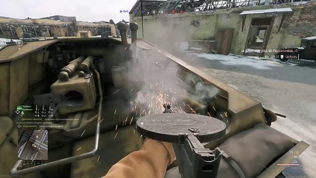 💥Завалил танк с пулемёта💥 Играем в Енлистед