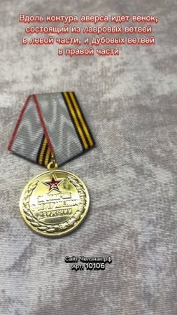 Медаль «За отличие в ветеранском движении. За службу Отечеству»