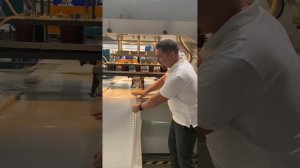 Установка гофроборта. Цикл видео "Экскурсия по производству пластиковых лент Белтимпэкс"