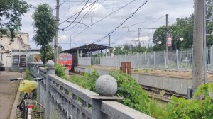Электропоезд Эт-2-м. Ж/Д станция «Царское Село»