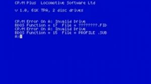 Pure loading of CP/M Plus from tape (without floppy drive, FUSE emulator,original #ZxSpectrum+3 ROM)