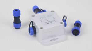 "VJLight SP-1i" - IP68 (IP67) усилитель DMX сигнала с двойной гальванической развязкой.