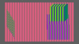 ZX4Sprite library early demo - ZX Spectrum - Gigascreen - ZEsarUX emulator
