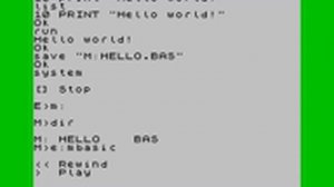 CP/M 2.2 on ZX Spectrum +2A — No FDD — MBASIC-80 demo — Tape loading - FUSE emulator