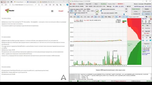 Видео семинар MoonAcademy 09-03-2024 (скальпинг, MoonBot)