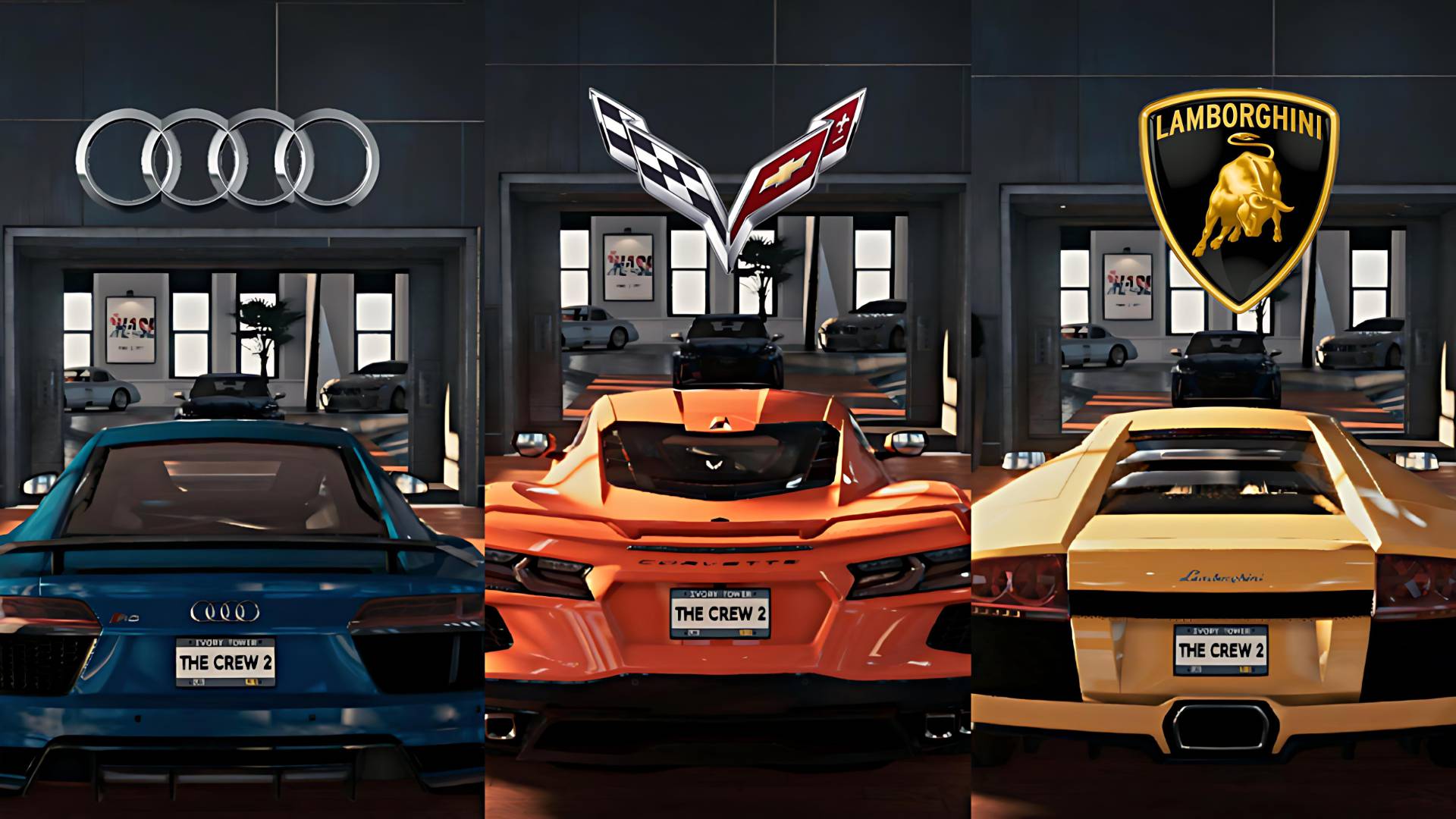 The Crew 2 Drag race | R8 vs C8 vs MURCIÉLAGO