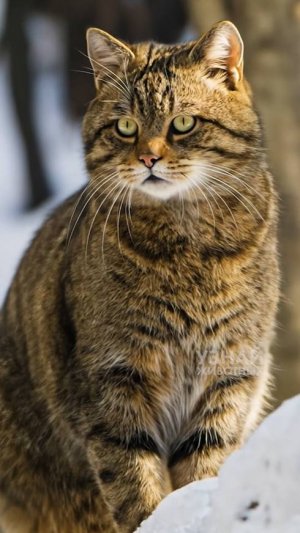 Редкий Лесной Кот!