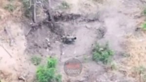 Дроноводы уничтожили миномёт и блиндаж ВСУ на Запорожье