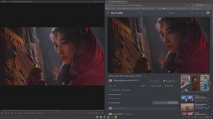 Обзор Сравнение: С Лево, Офицального HDR10, С Программным, Оброботкой HDR от DaVinci Resolve