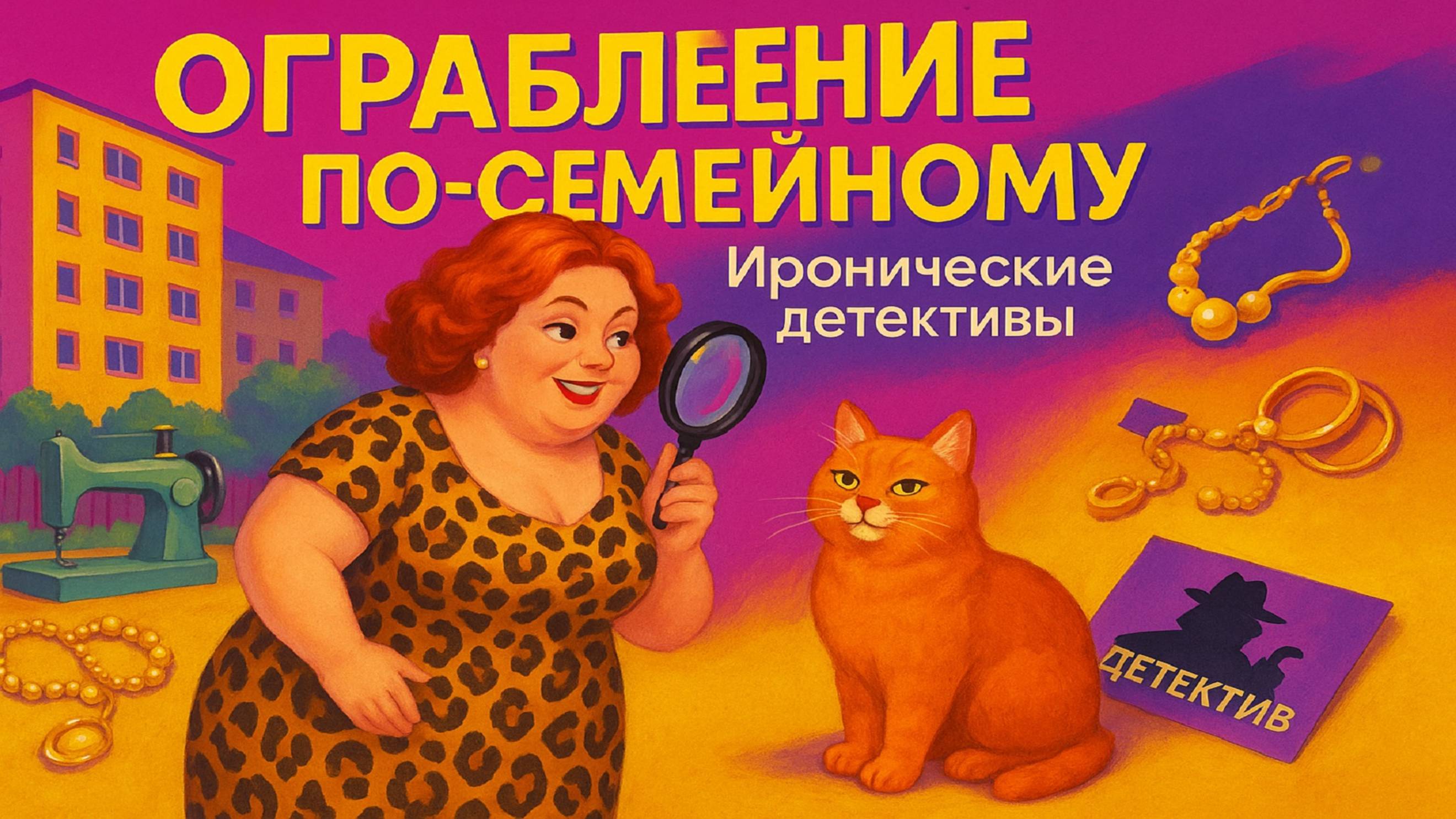 Русский Иронический Детектив: ОГРАБЛЕНИЕ ПО-СЕМЕЙНОМУ