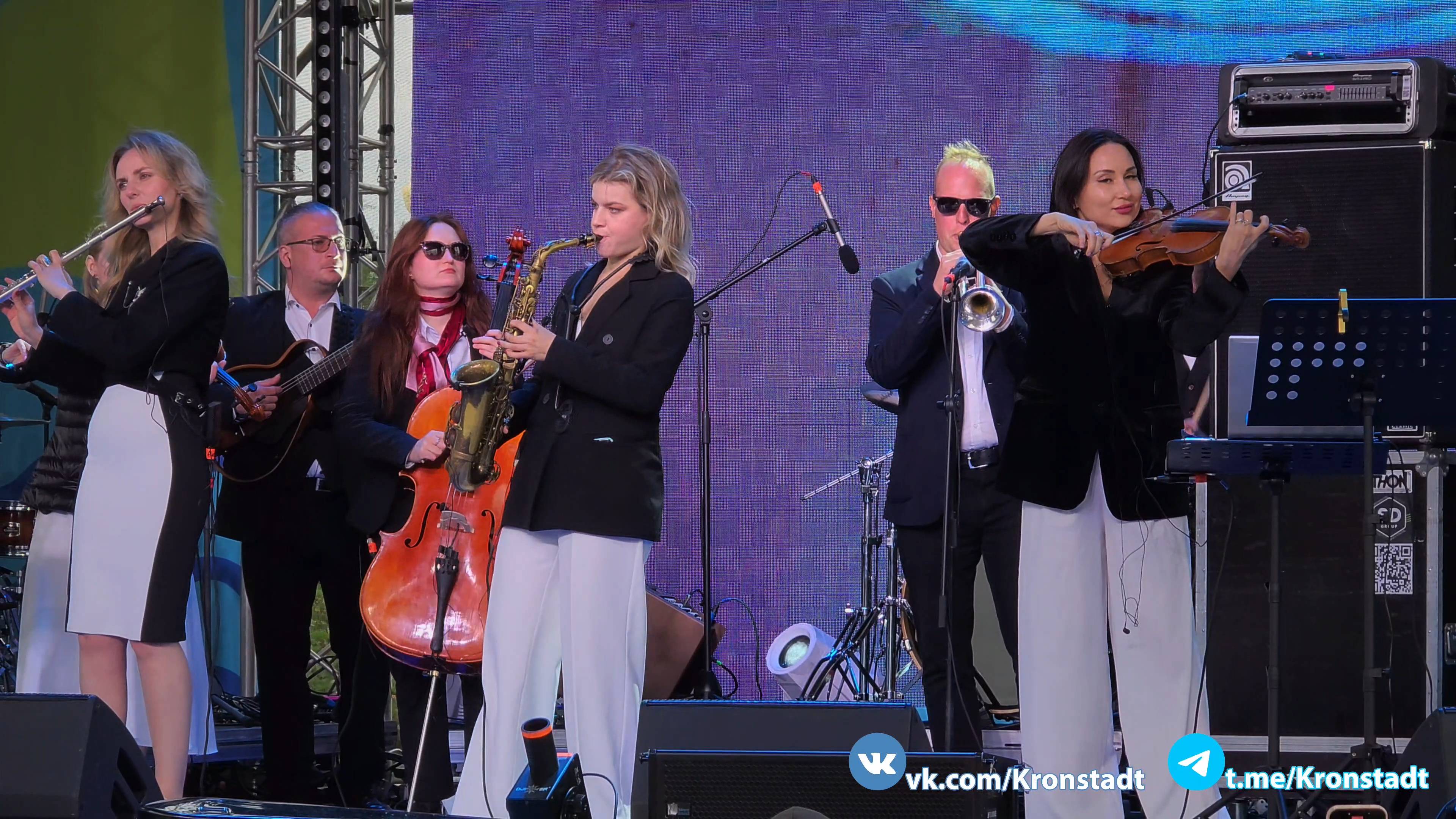 Arcax (Ara Gevorgyan) — Оркестр «VERONA» / фестиваль «Паруса Кронштадта». 21 июня 2025 г.