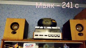 Сравнение магнитофонов Маяк 241-С и Technics TR373.