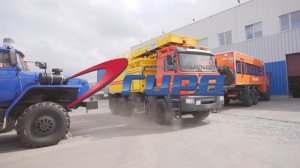 Автомобиль аварийной службы контактной сети ПНП ГИРД 8,5 подъемник ножничный поворотный