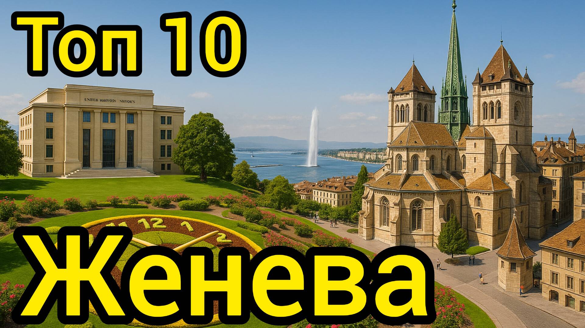 Топ 10 | ЖЕНЕВА : Удивительные места