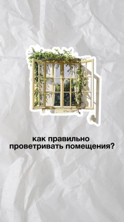 95% делают это неправильно! Как ПРОВЕТРИВАТЬ помещение