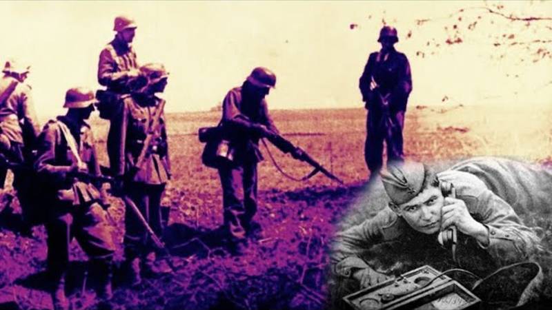 Немцы наверху загалдели, раздались крики Рус, сдавайся!, Рус, капут! О подвиге радиста Е  В  Тягушев