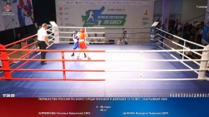 46 40 кг КИРВЯКОВА Наталья Иркутская СФО - ЦЫКИНА Валерия Тверская ЦФО