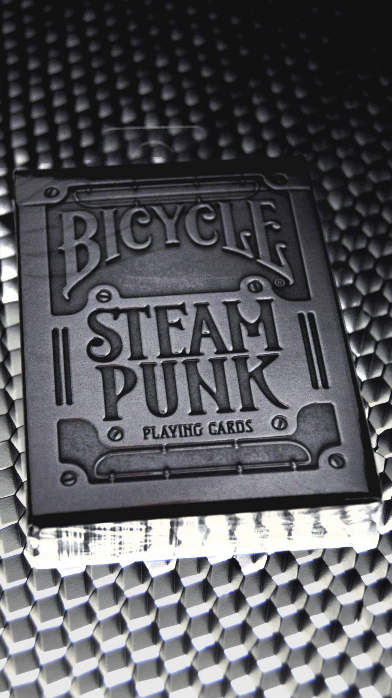 Игральные карты Bicycle Silver Steampunk