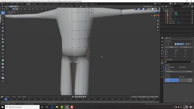 007 Modeling Our Characters Detail Part 7