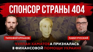 Спонсор страны 404. Чулпан Хаматова призналась в финансовой помощи Украине