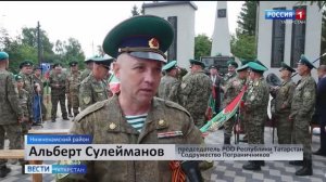 21 июня 2025г. открытие памятника "Пограничникам всех поколений" в с. Сухарево Нижнекамского района
