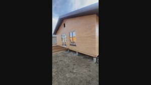 Обзор дома 120м2 по технологии строительства деревянный кирпич