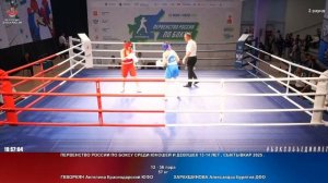 56 57 кг ГЕВОРКЯН Ангелина Краснодарский ЮФО - ХАРАКШИНОВА Александра Бурятия ДФО