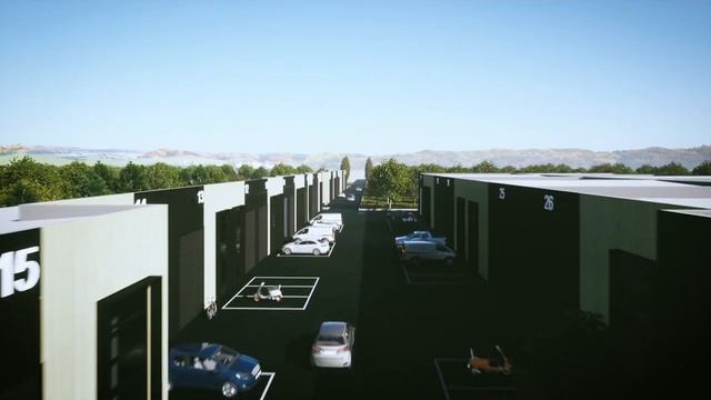 Новый проект формата light industrial в Великобритании #одноэтажныйлайт #логистика #инвестиции