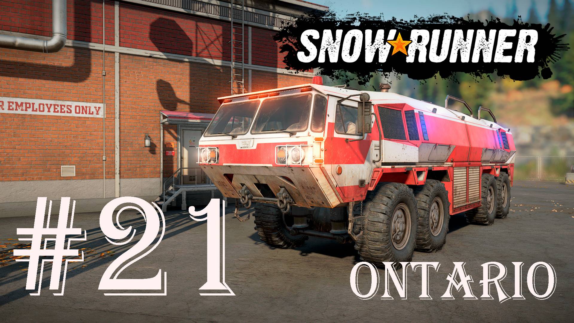 SNOWRUNNER (СЛОЖНЫЙ РЕЖИМ). Онтарио. #21