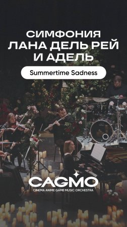 Lana Del Rey - Summertime Sadness - оркестр CAGMO