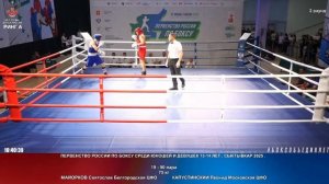 90 75 кг МАЙОРКОВ Святослав Белгородская ЦФО - КАПУСТИНСКИЙ Леонид Московская ЦФО
